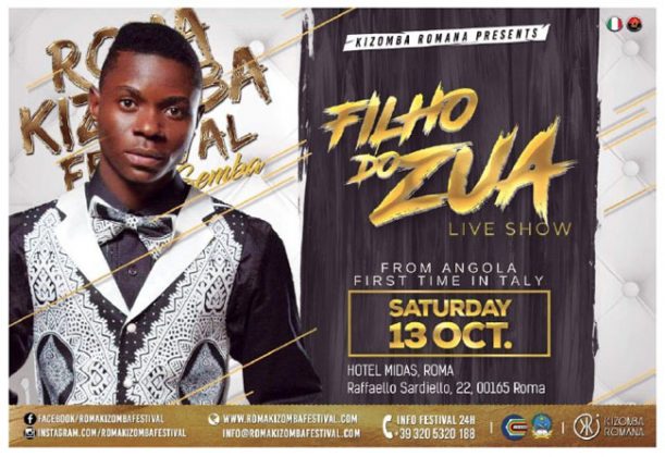 Filho do Zua in concerto a Roma il 13 ottobre