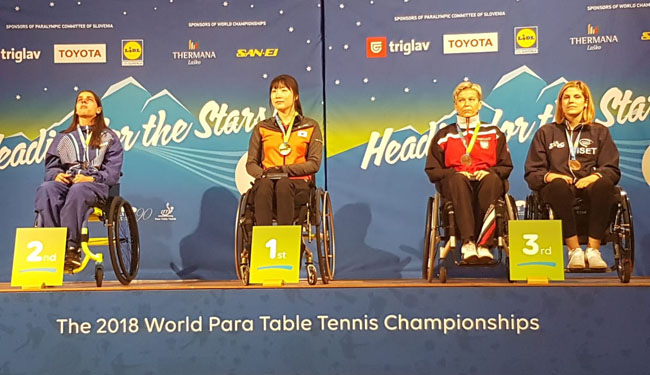 Tennistavolo, Giada Rossi conquista il bronzo ai mondiali paralimpici