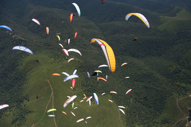 Volo libero in parapendio e deltaplano, gli appuntamenti di agosto 2020