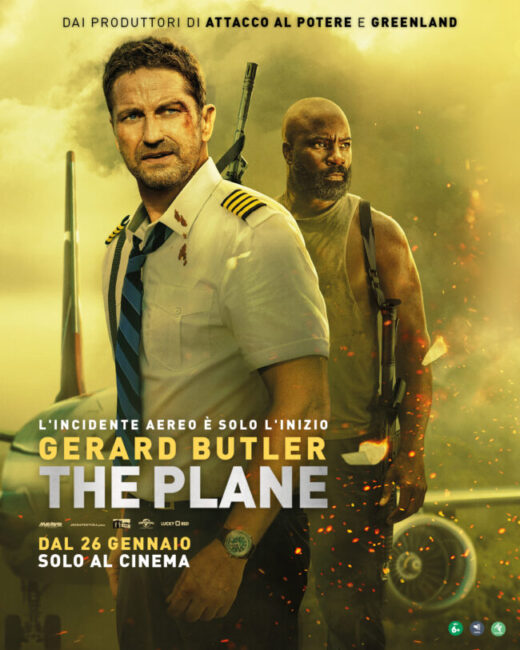"The Plane" con Gerard Butler nelle sale dal 26 gennaio